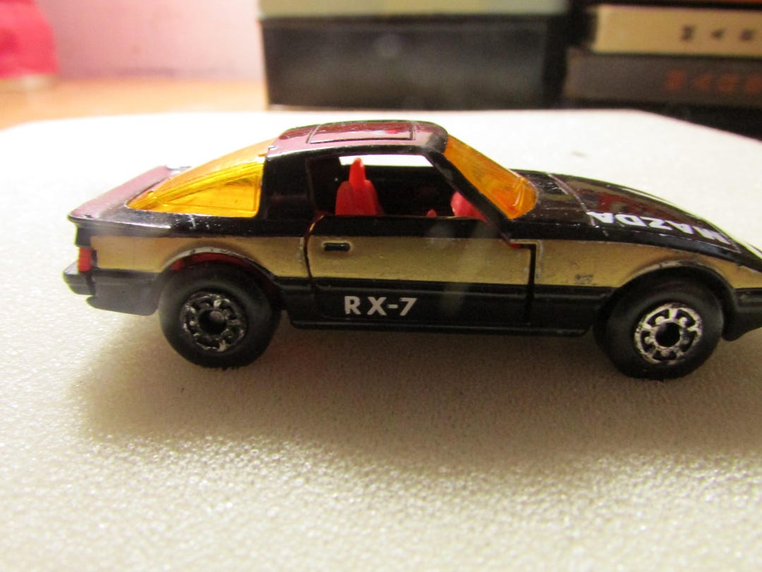 Matchbox Mazda RX7 Black Car Truck 1/64 Die Cast Free USA Shipping - Etsy