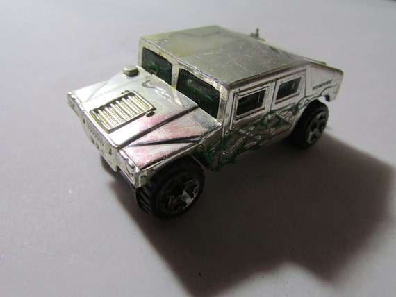 Hot Wheels Hummer Silver 1/64 Die Cast Free USA Shipping - Etsy