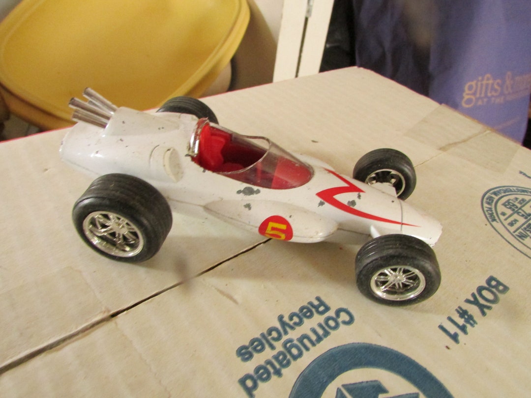 Vintage Speed Racer Toy Car Jada Toys White Free USA Shipping - Etsy