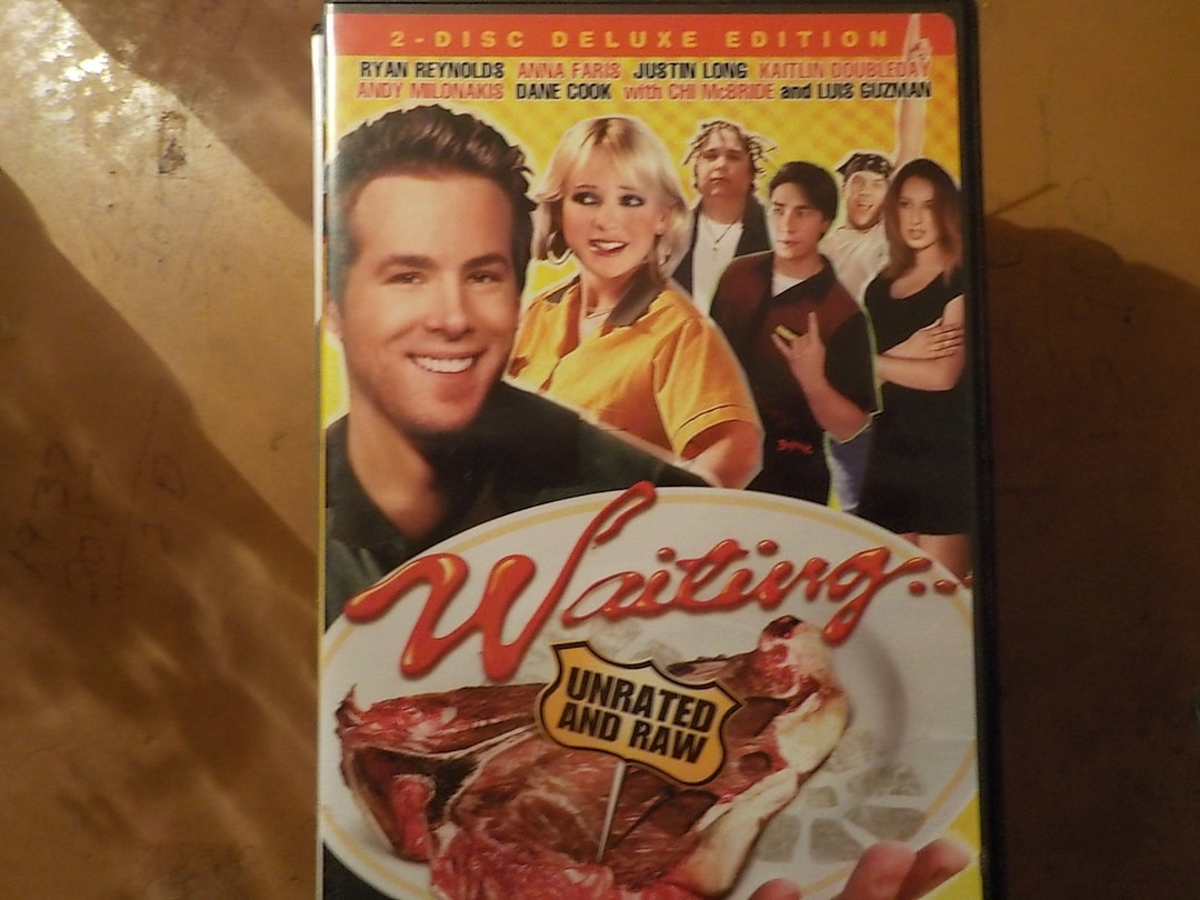 Waiting Ryan Reynolds Classic DVD Movie Rated NR Free USA Shipping - Etsy