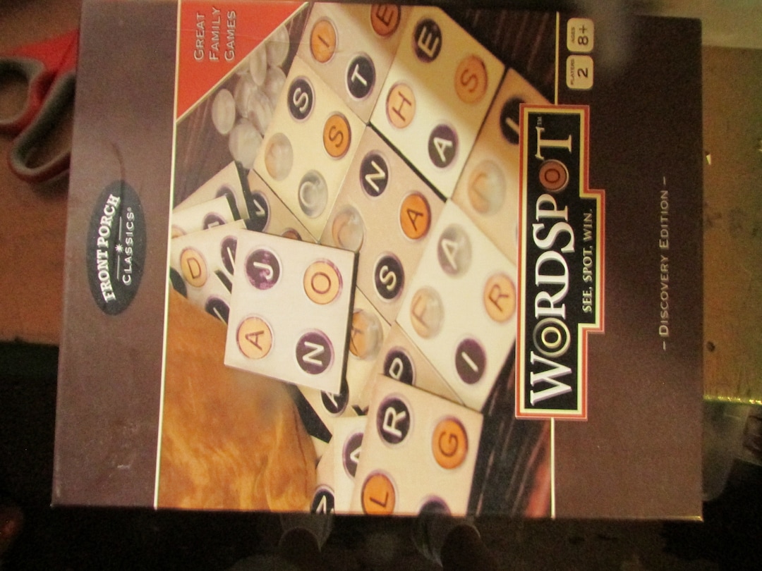 Word Spot A Classic Word Search Game by Front Porch Classics Board Game ...