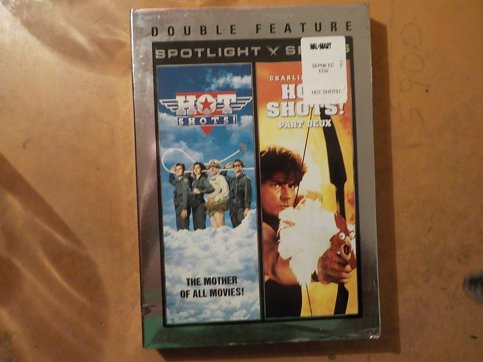 Hot Shots / Hot Shots Part Deux Charlie Sheen Classic DVD - Etsy