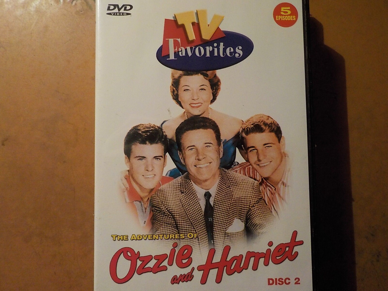 The Adventure of Ozzie and Harriet 5 Episodes Classic DVD Movie Rated ...