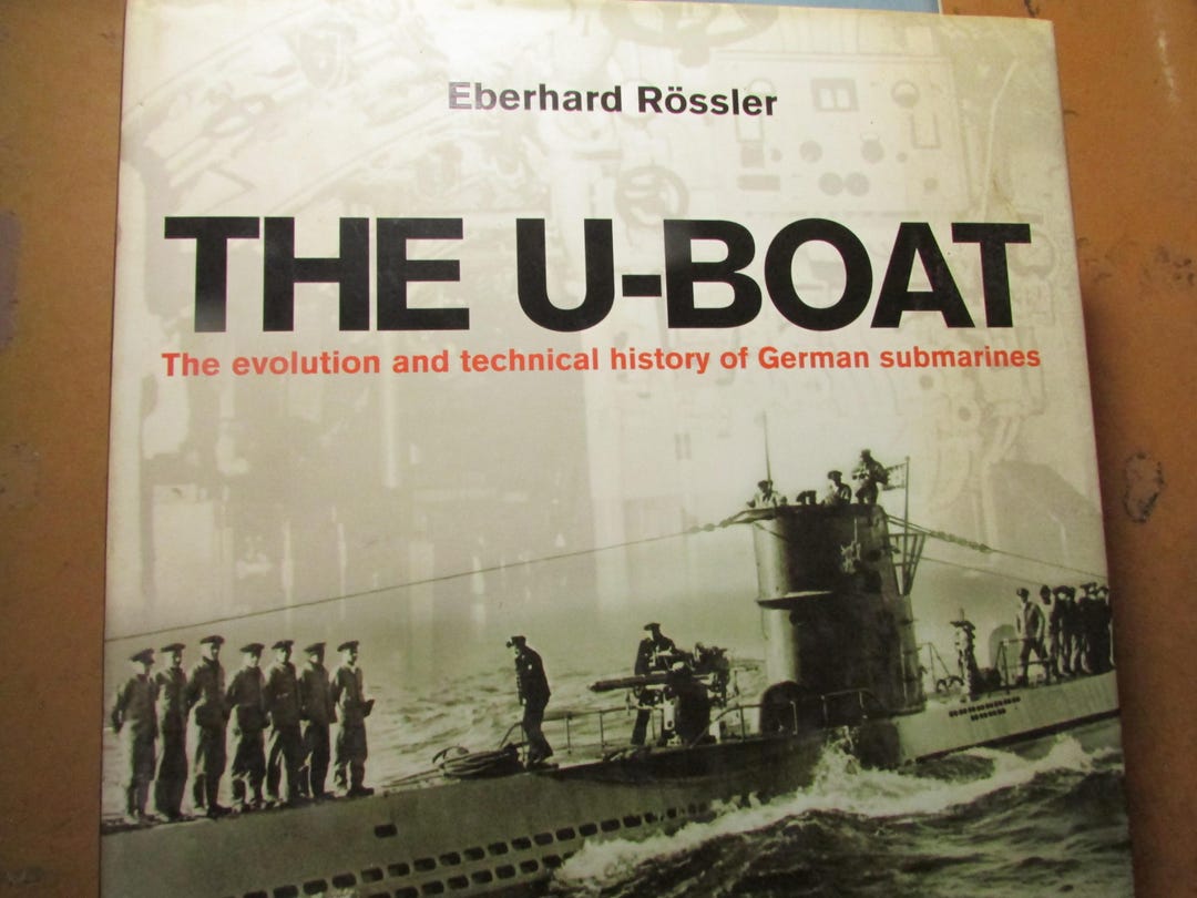 2001 the U-boat Eberhard Rossler Hardcover Military Book Free USA ...