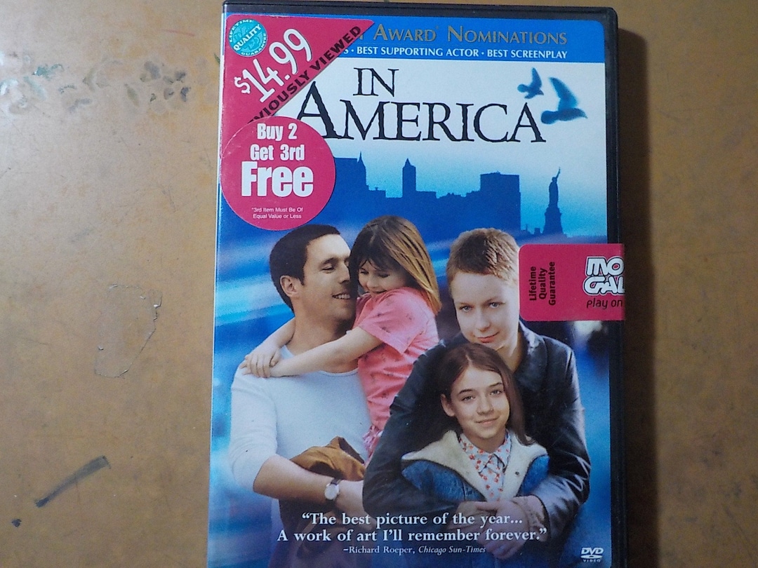 In America Samantha Morton Classic DVD Movie Rated PG-13 Free USA ...