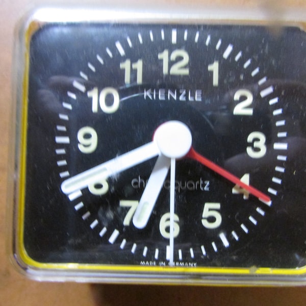 Kienzle Vintage Alarm Clock - Etsy