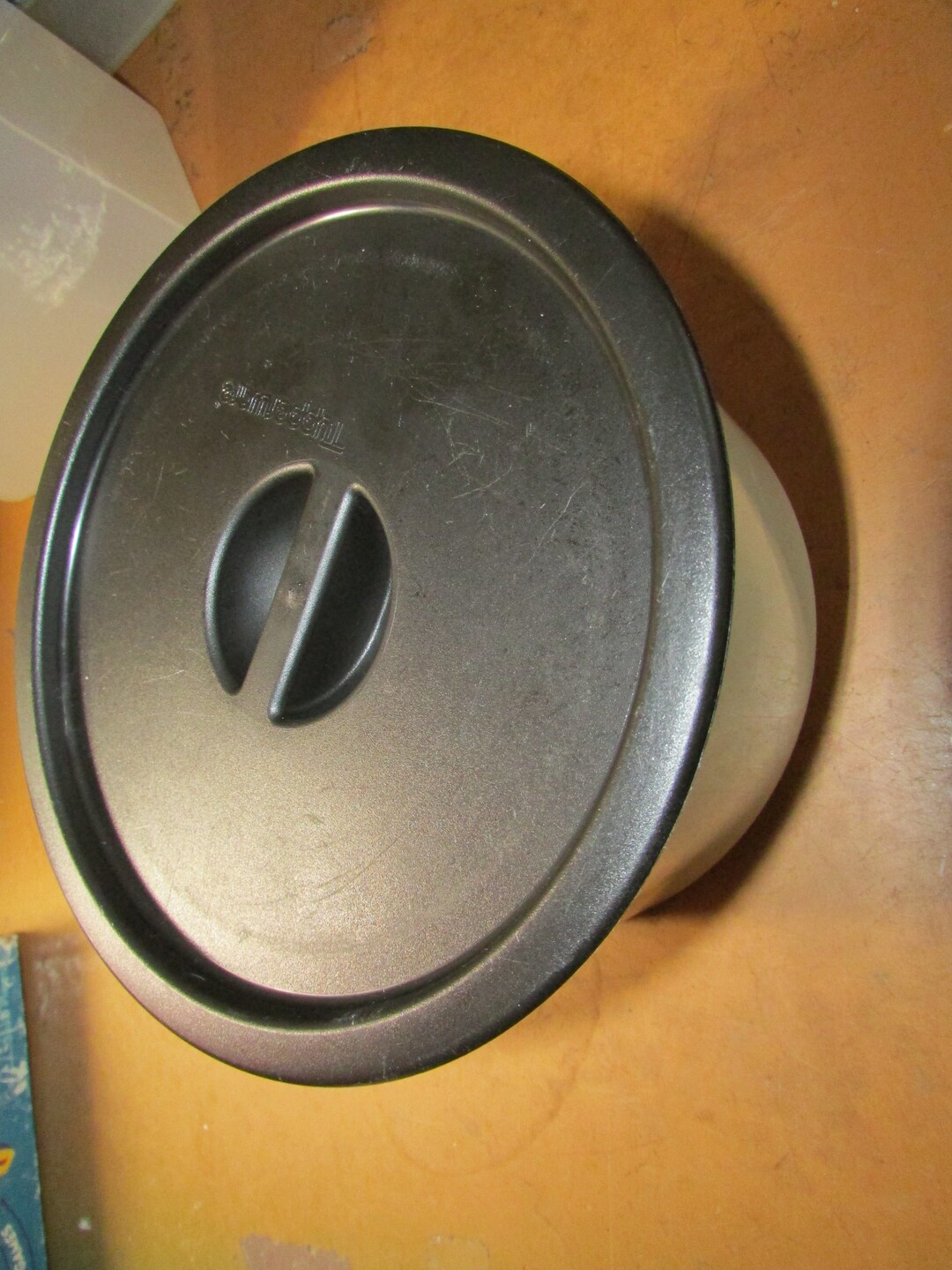 Tupperware Module Mates C 2709A-1 White Black Lid 2717a-3 Pre Owned ...