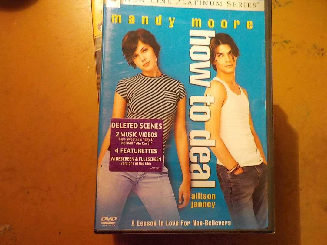 How to Deal Mandy Moore DVD Movie Rated PG13 Free USA Shipping - Etsy