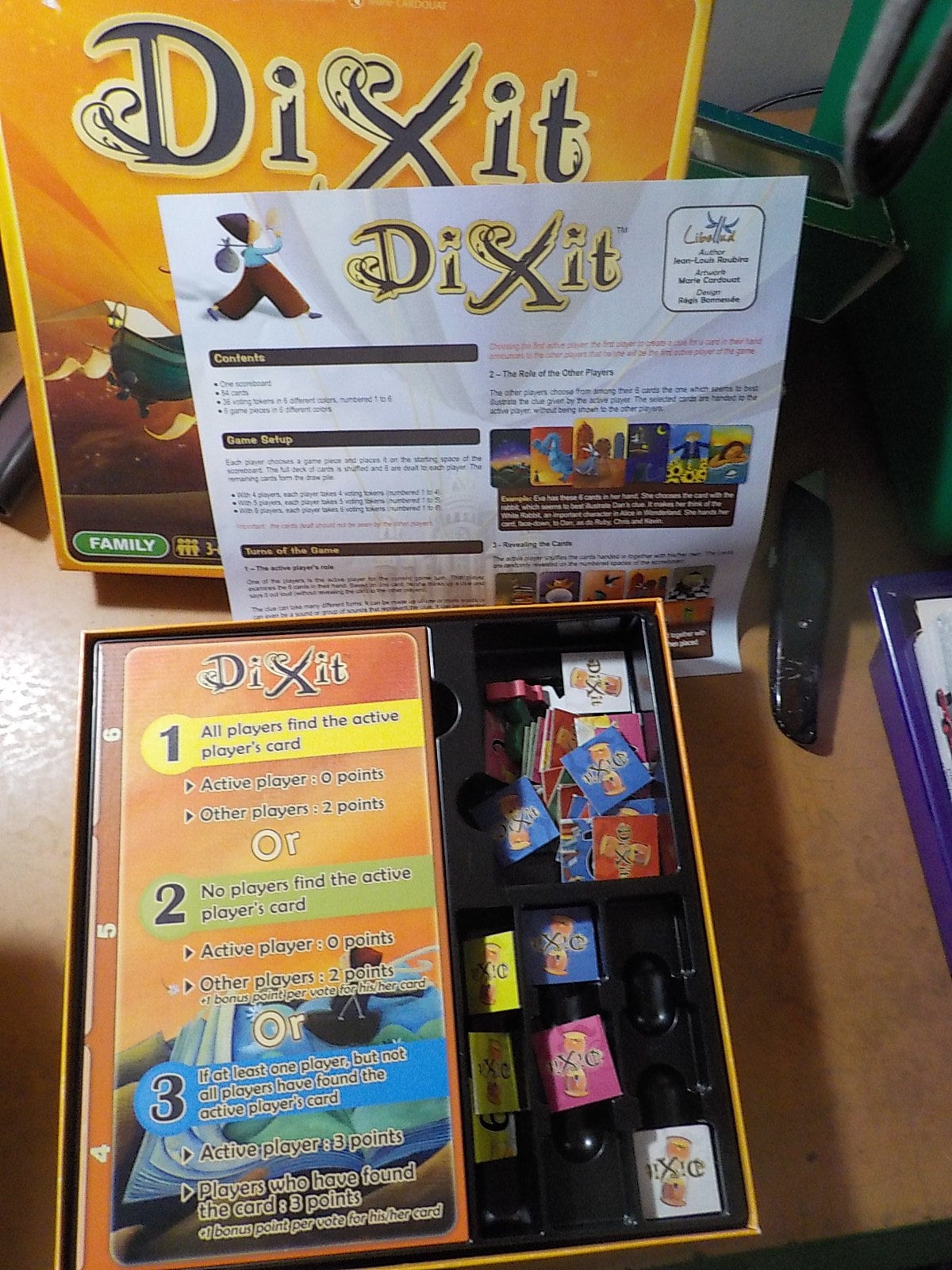 Dix It Board Game 3 to 6 Players Complete Game Free USA Shipping - Etsy