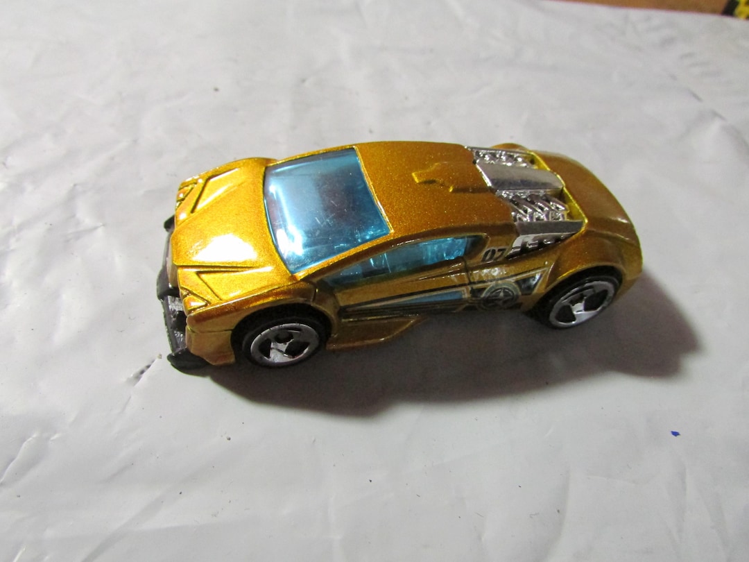 Hot Wheels Zotic Gold Car Truck 1/64 Die Cast Free USA Shipping - Etsy