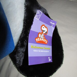 Snoopy Peanuts Super Hero Greeter Halloween Collectible Plush Character ...