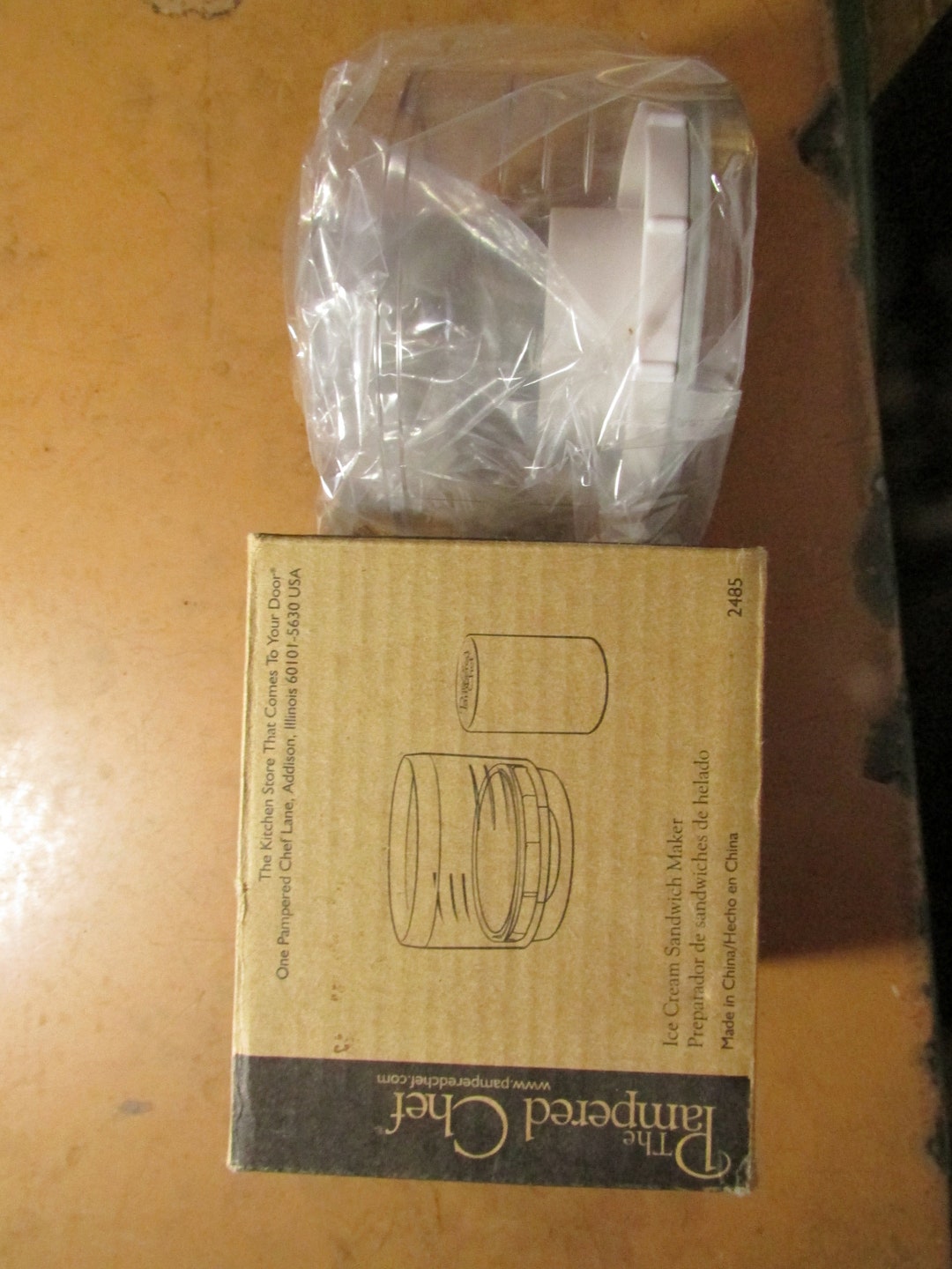 The Pampered Chef Ice Cream Sandwich Maker in Box Free USA Shipping - Etsy