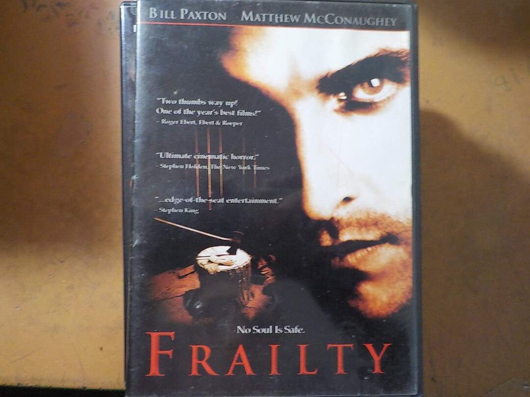 Frailty Bill Paxton Classic DVD Movie Rated R Free USA Shipping - Etsy