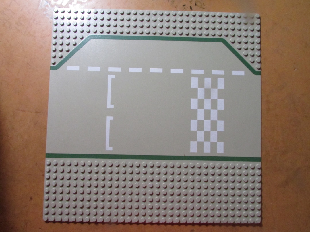 LEGO Roadway Airport Runway Strip Race Track Base Plate 10 X 10 Free ...