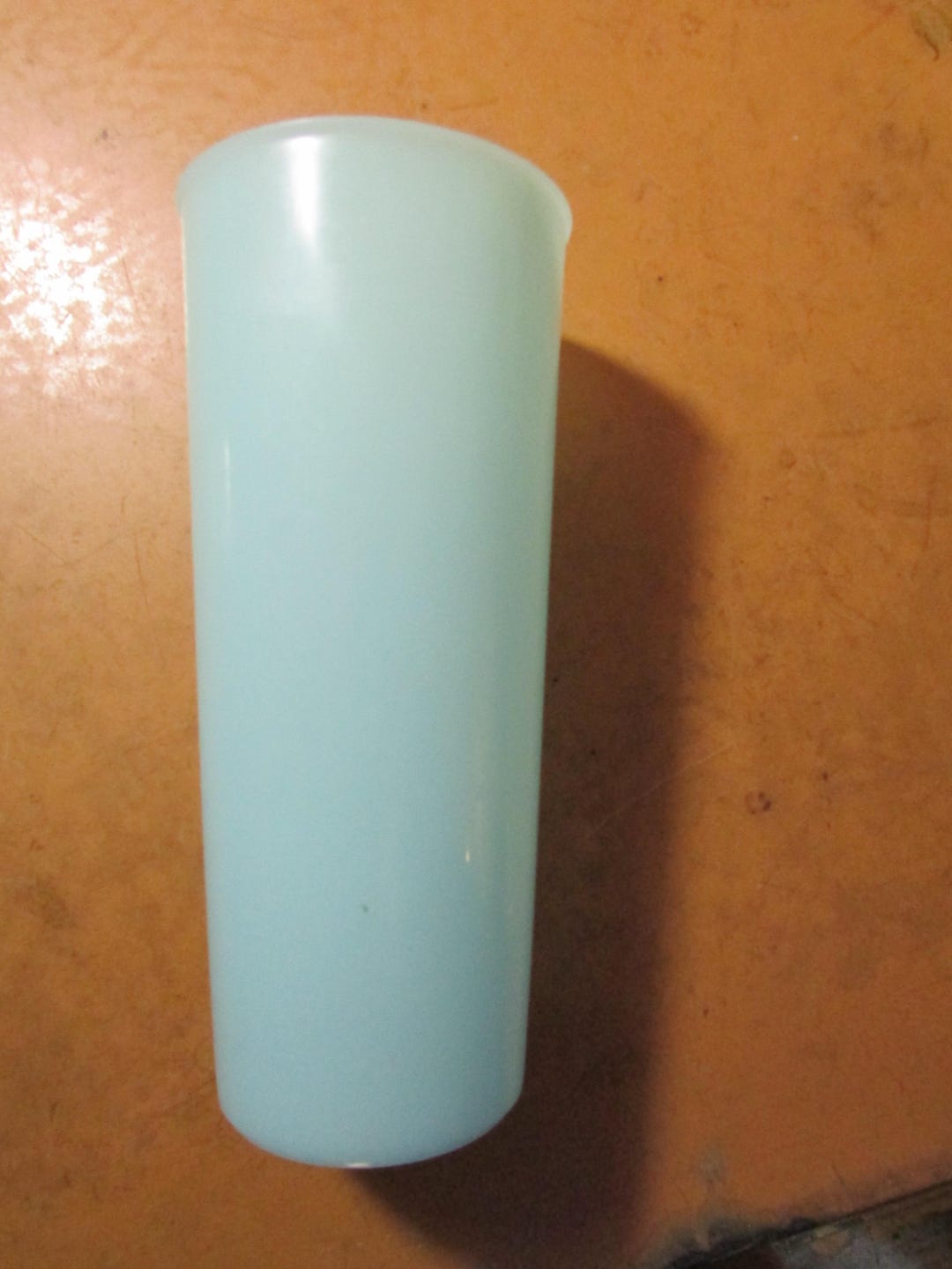 Vintage Tupperware Tumbler Cup Plastic Blue 16 Oz 107 Pre Owned Free ...