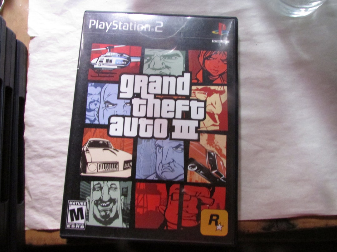 Sony Playstation 2 PS2 Grand Theft Auto II M Rated Video Game Free USA ...
