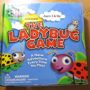 The Ladybug Game Board Game 100% Complete Free USA Shipping - Etsy