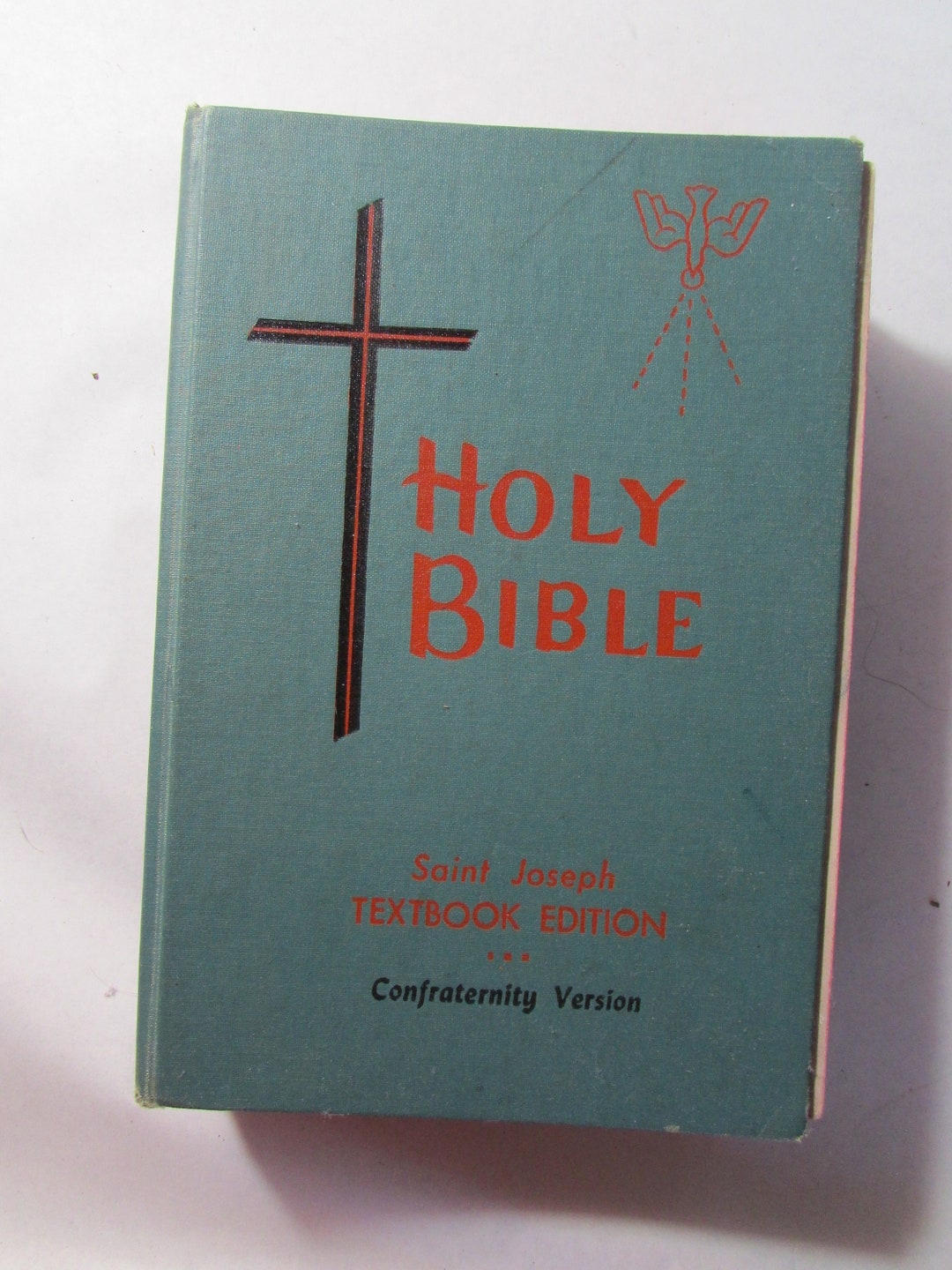 Holy Bible Saint Joseph Textbook Edition Confraternity Version - Etsy