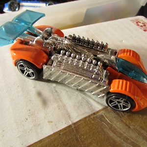 Hot Wheels Krazy 8S Orange 1/64 Die Cast Free USA Shipping - Etsy