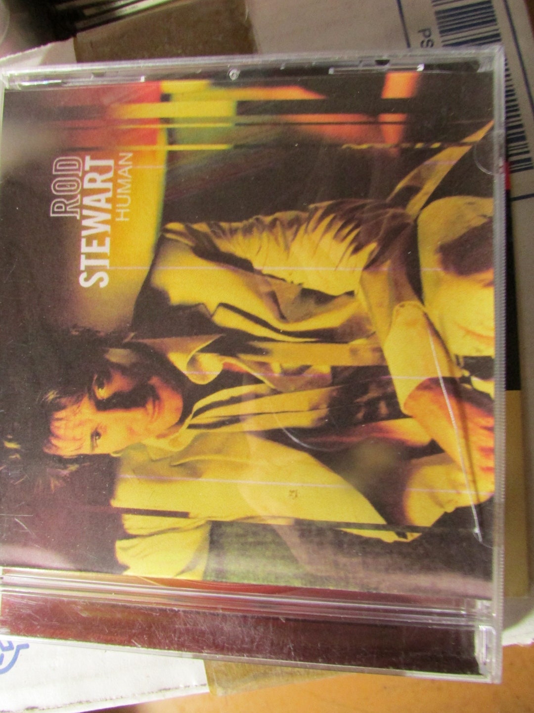 Rod Stewart Human Music CD Rock Country Pop Classic Rock Genre Free USA ...