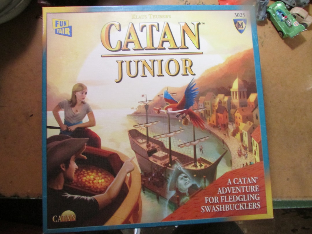 Klaus Teuber's Catan Junior Board Game Complete Free USA Shipping - Etsy