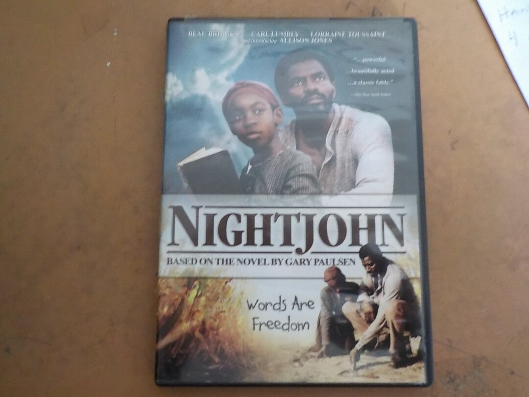 Nightjohn Beau Bridges Classic DVD Movie Rated PG-13 Free USA Shipping ...