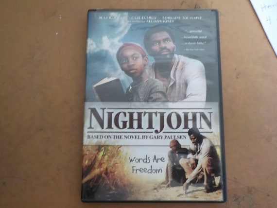 Nightjohn Beau Bridges Classic DVD Movie Rated PG-13 Free USA | Etsy
