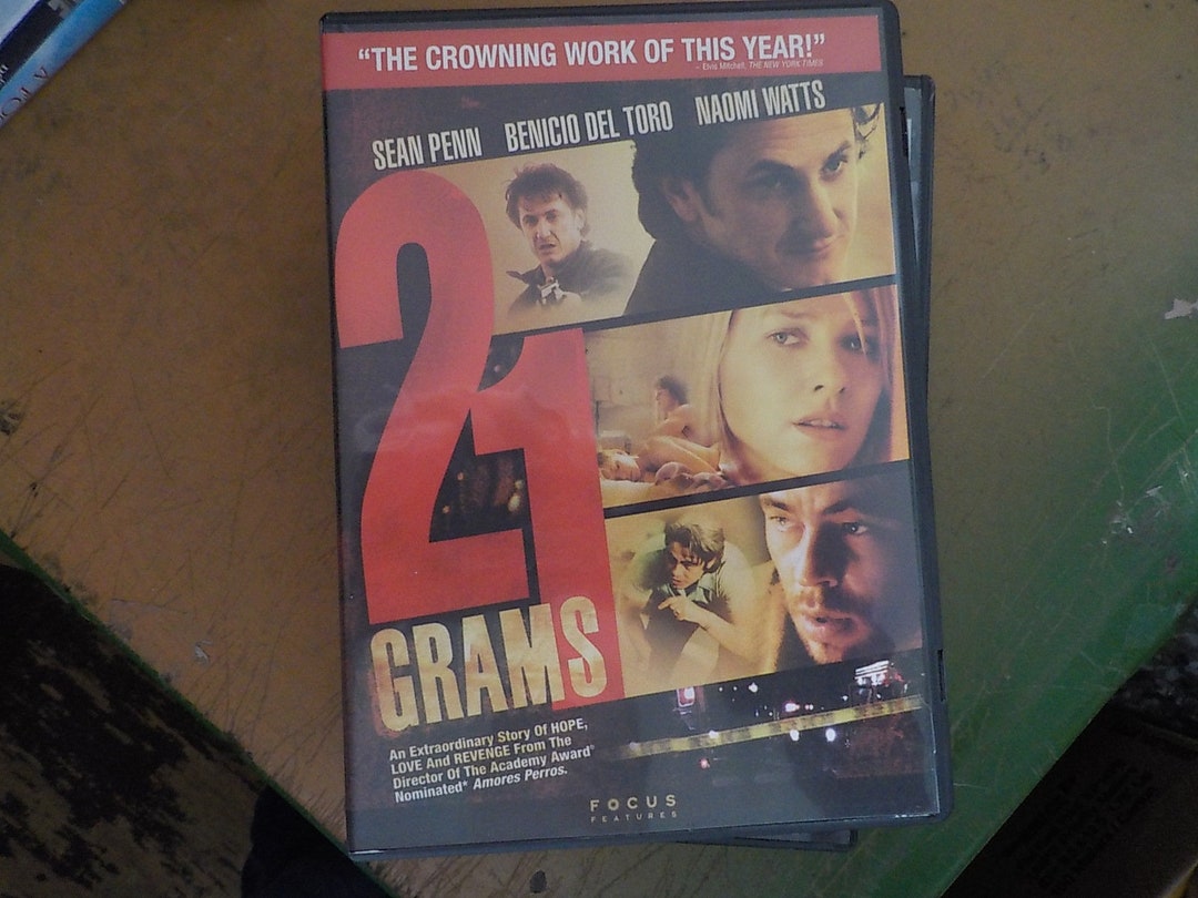 21 Grams Sean Penn Classic DVD Movie Show Rated R Free USA Shipping - Etsy