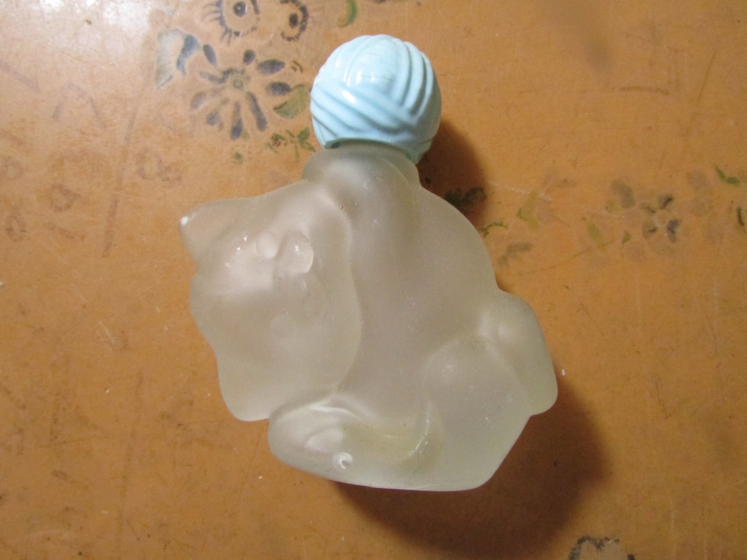 AVON Vintage Ball and Kitty Bottle Empty Free USA Shipping - Etsy