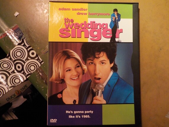 The Wedding Singer Adam Sandler DVD Movie Rated PG13 Free USA | Etsy