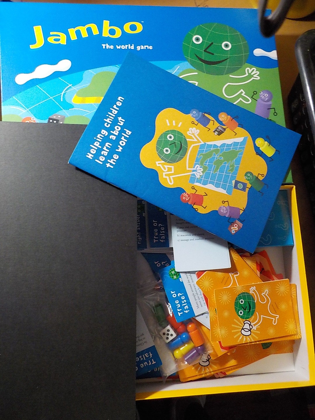 Jambo the World Game Ages 7 + 2-6 Players Board Game Complete Free USA ...