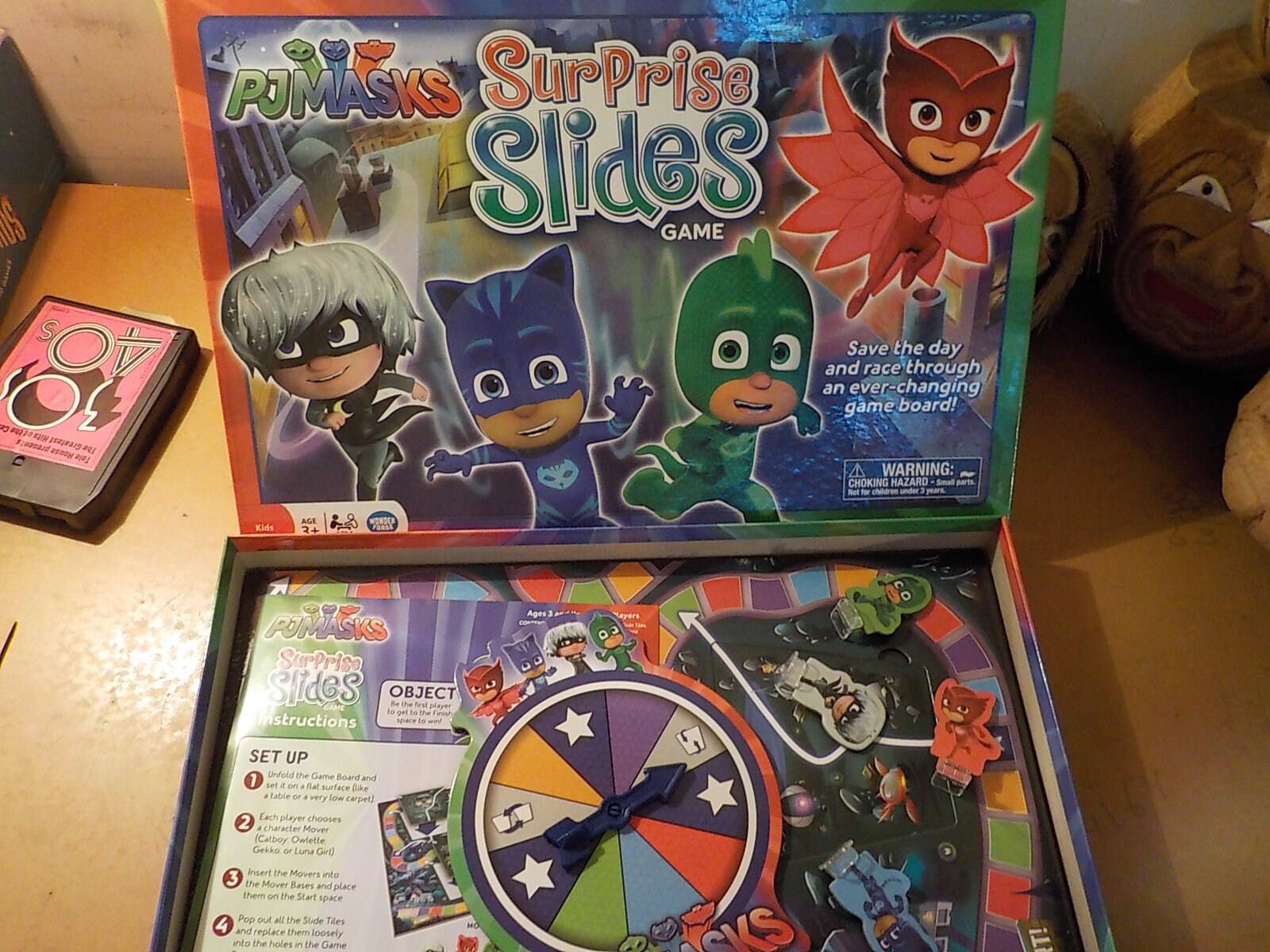 Pj Masks Surprise Slides Game Complete Free USA Shipping - Etsy