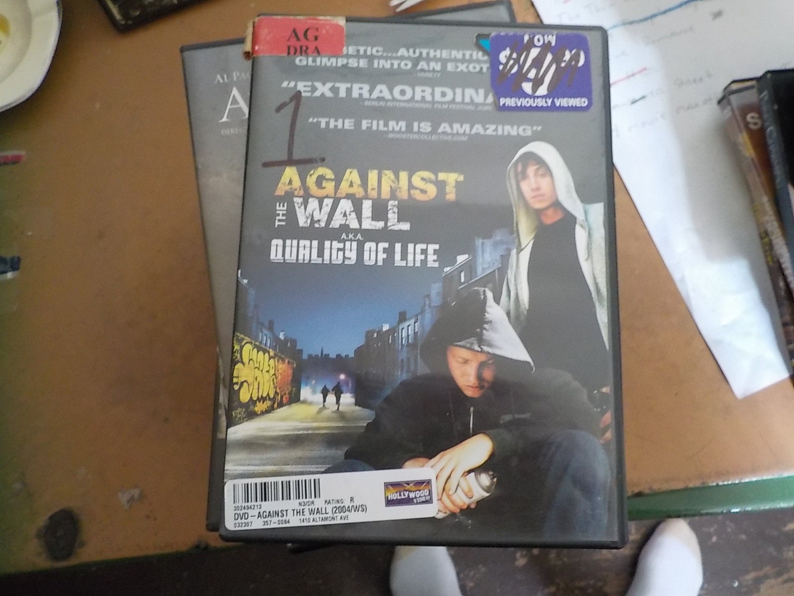 Against the Wall Lane Garrison Classic DVD Movie Rated R Free - Etsy UK