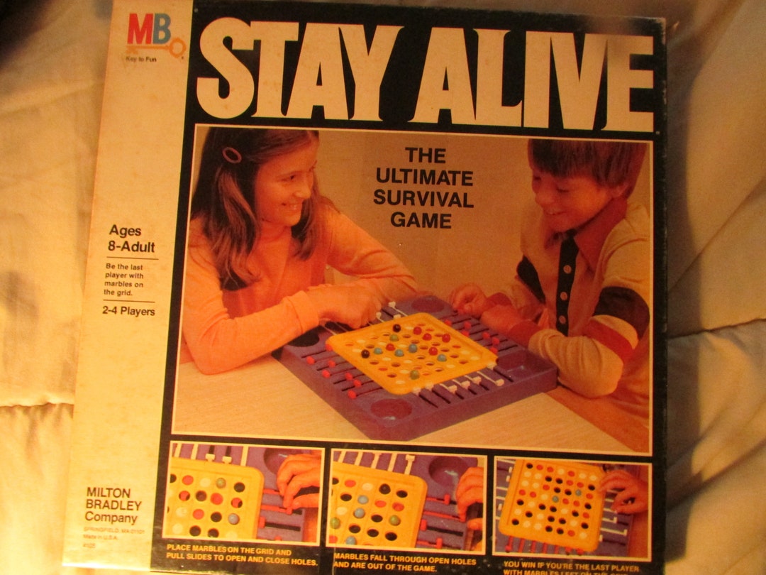 1978 Milton Bradley Stay Alive Board Game COMPLETE Free USA Shipping - Etsy 1978 Milton Bradley Stay Alive Board Game COMPLETE Free USA Shipping - Etsy