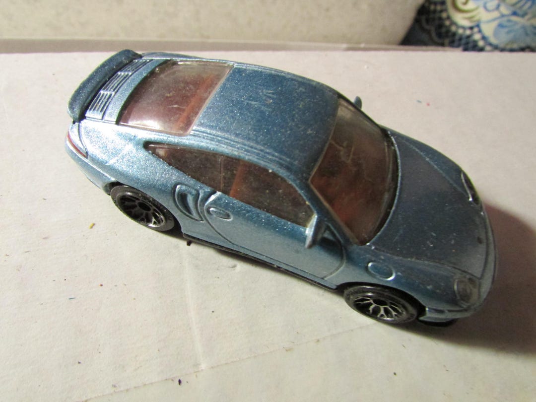 Matchbox Porsche 911 Turbo Blue Car 1/64 Die Cast Free USA Shipping - Etsy