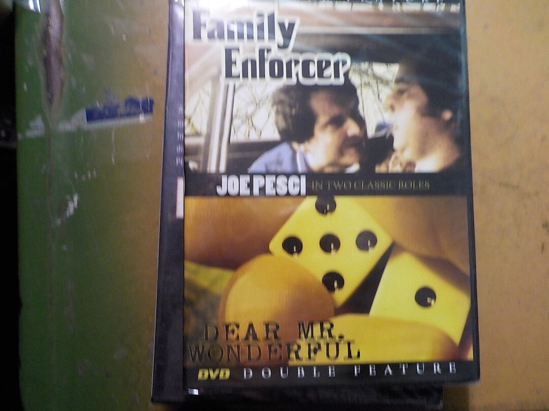 Family Enforcer & Dear Mr Wonderful Joe Pesci Classic DVD Movie Rated R ...