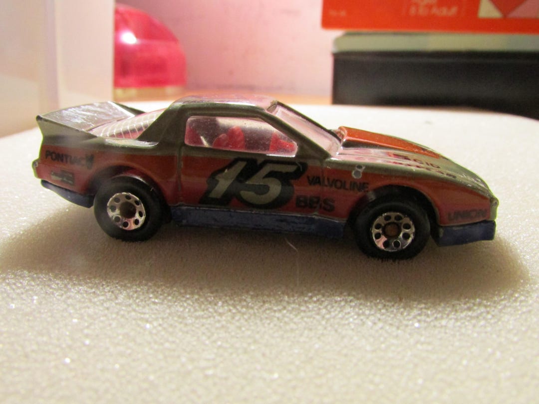 Matchbox Pontiac Firebird Racer Gray Car Truck 1/64 Die Cast Free USA ...
