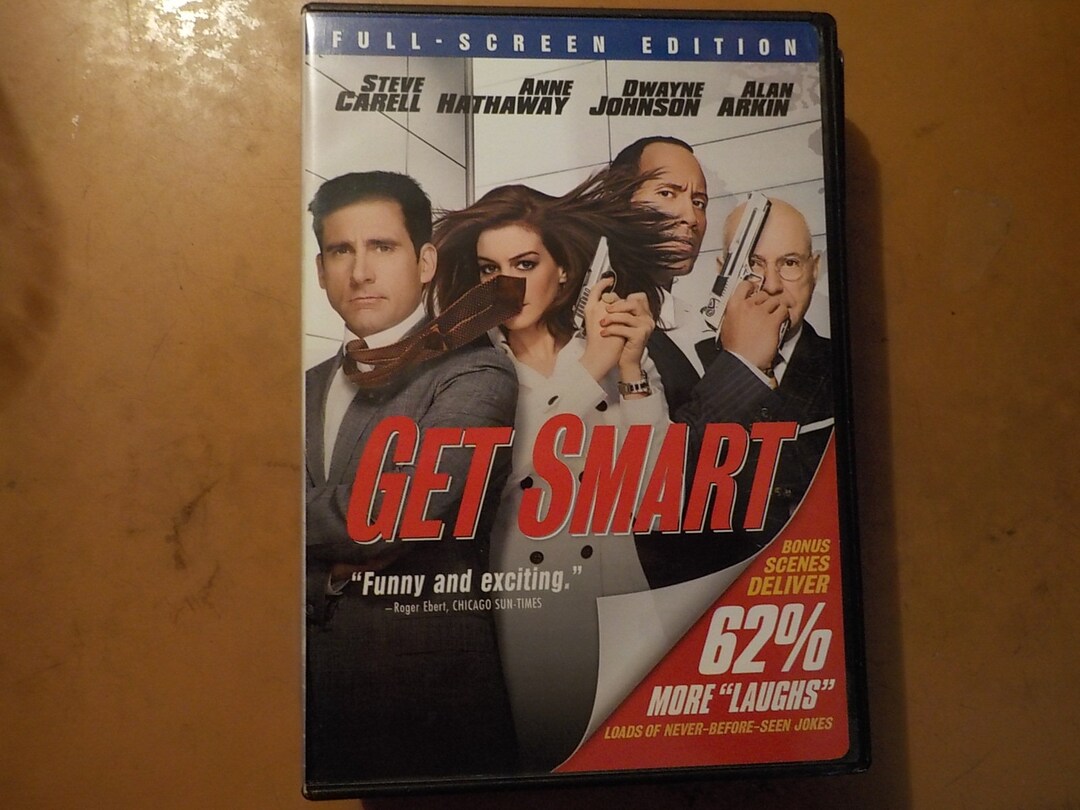 Get Smart Steve Carell Classic DVD Movie Rated PG13 Free USA Shipping ...