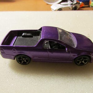 Matchbox Holden Ute SSV Purple Truck Car 1/64 Die Cast Free USA ...