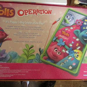 Trolls Operation Board Game Complete USA Shipping - Etsy