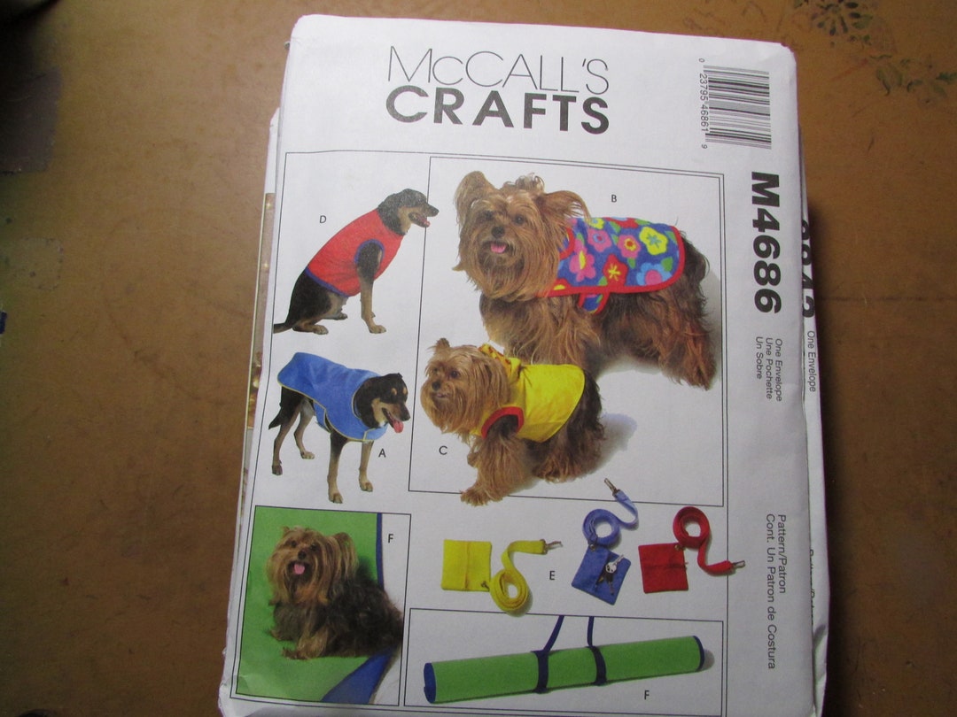 Mccall's Crafts Sewing Printed Pattern M4686 Uncut Free - Etsy