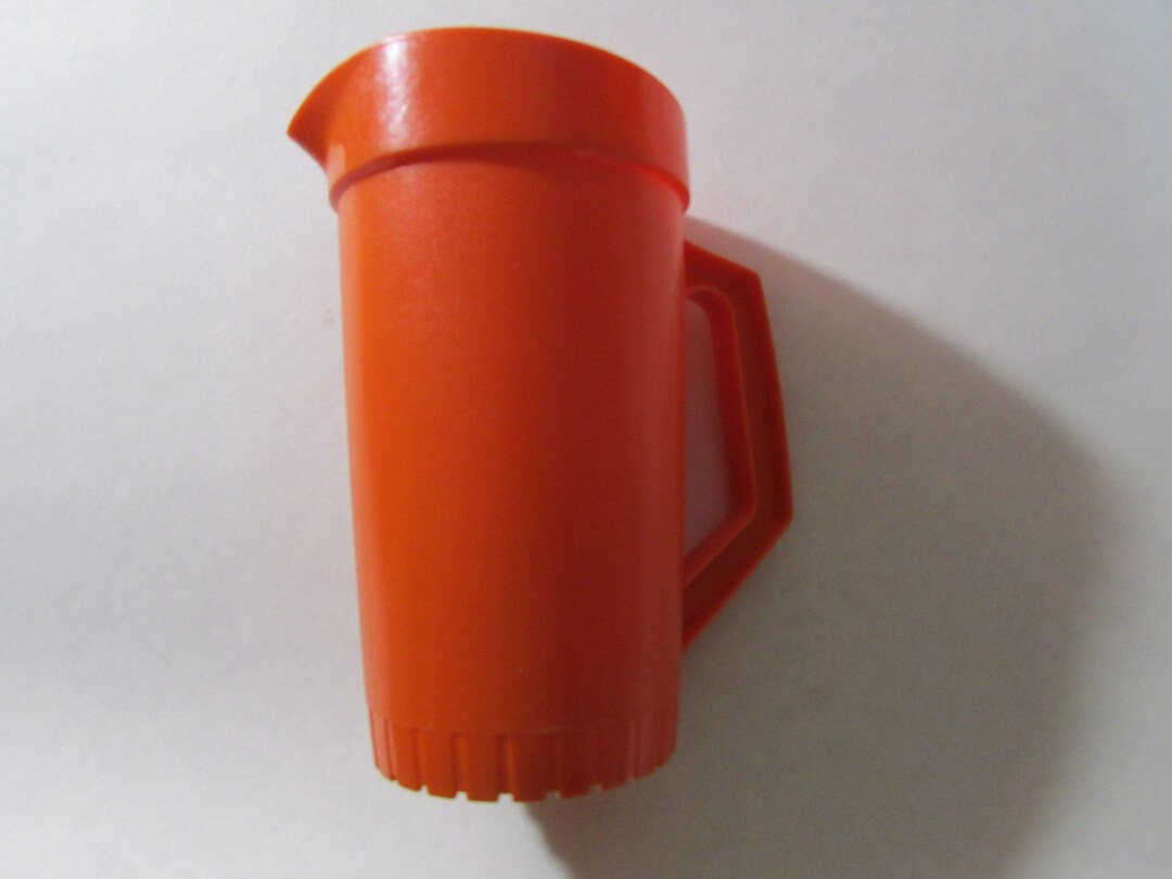 Vintage Tupperware Toys Tuppertoys Mini Pitcher Orange 1399-5 Free USA ...
