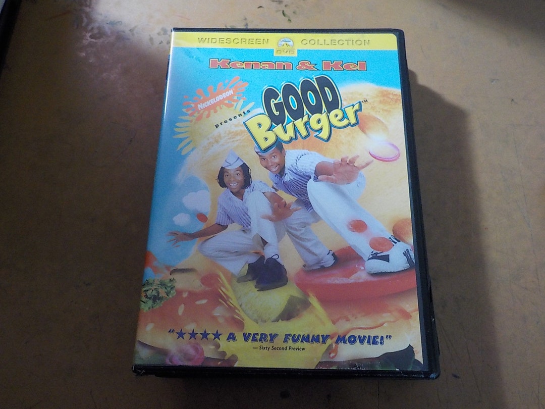 Good Burger Kenan & Kel Classic DVD Movie Rated PG Free USA Shipping - Etsy