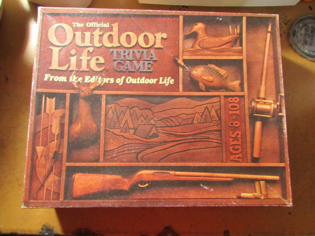 The Official Outdoor Life Trivia Board Game Complete Free USA Shipping ...