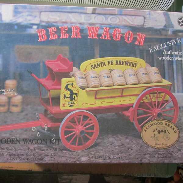 Wagon Model Kit - Etsy