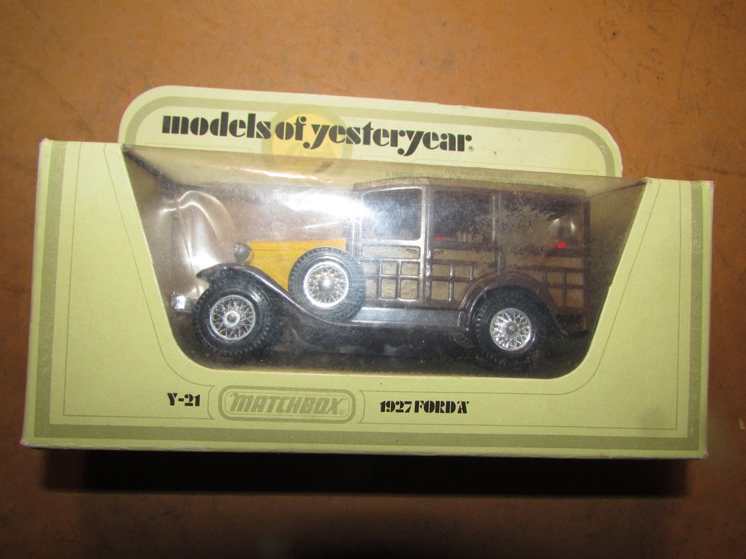 Matchbox Models of Yesterday 1927 Ford A Y-21 1:40 NO BOX Scale Free ...