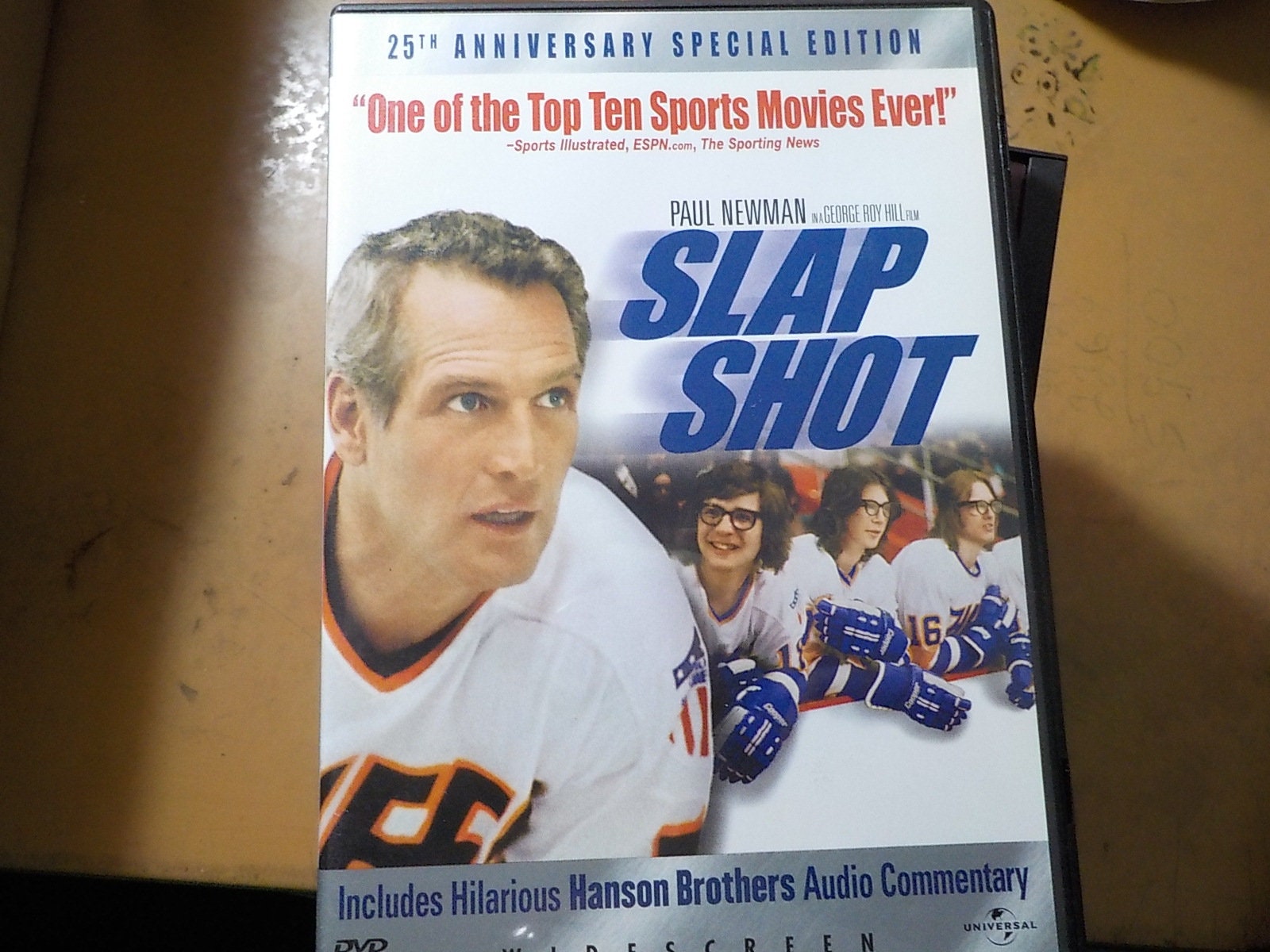 Slap Shot Paul Newman Classic DVD Movie Show Rated R Free USA - Etsy