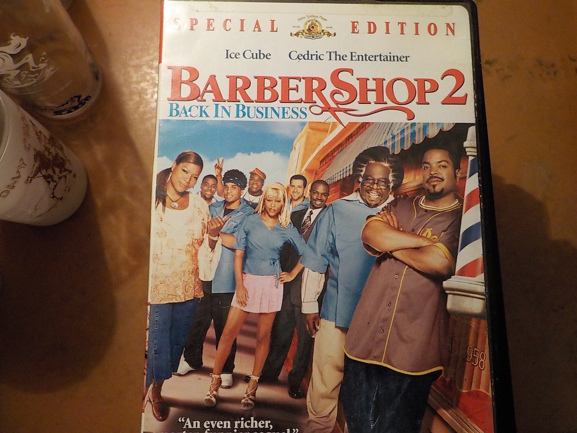 Barber Shop 2 Back In Business 2 Ice Cube Classic DVD Movie Rated PG13 ...