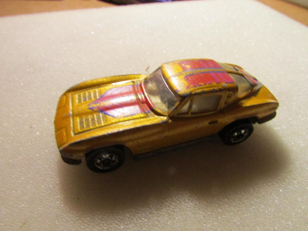Hot Wheels Chevy Corvette Split Window Hi-racker Gold Car Truck 1/64 ...