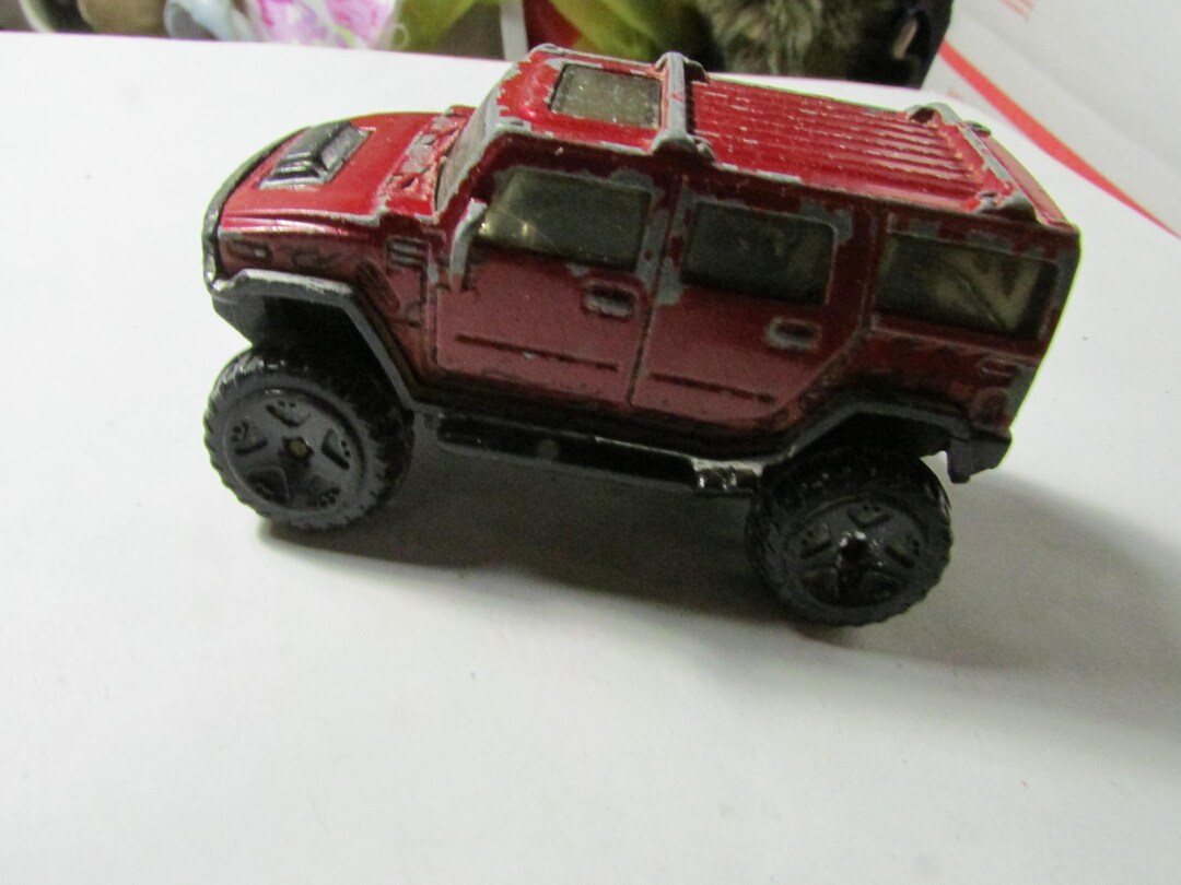 Hot Wheels Hummer Red Car 1/64 Scale Die Cast Free USA Shipping - Etsy